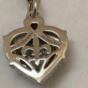 Judith Ripka | Jewelry | Judith Ripka Green Amethyst Heart Pendant ...